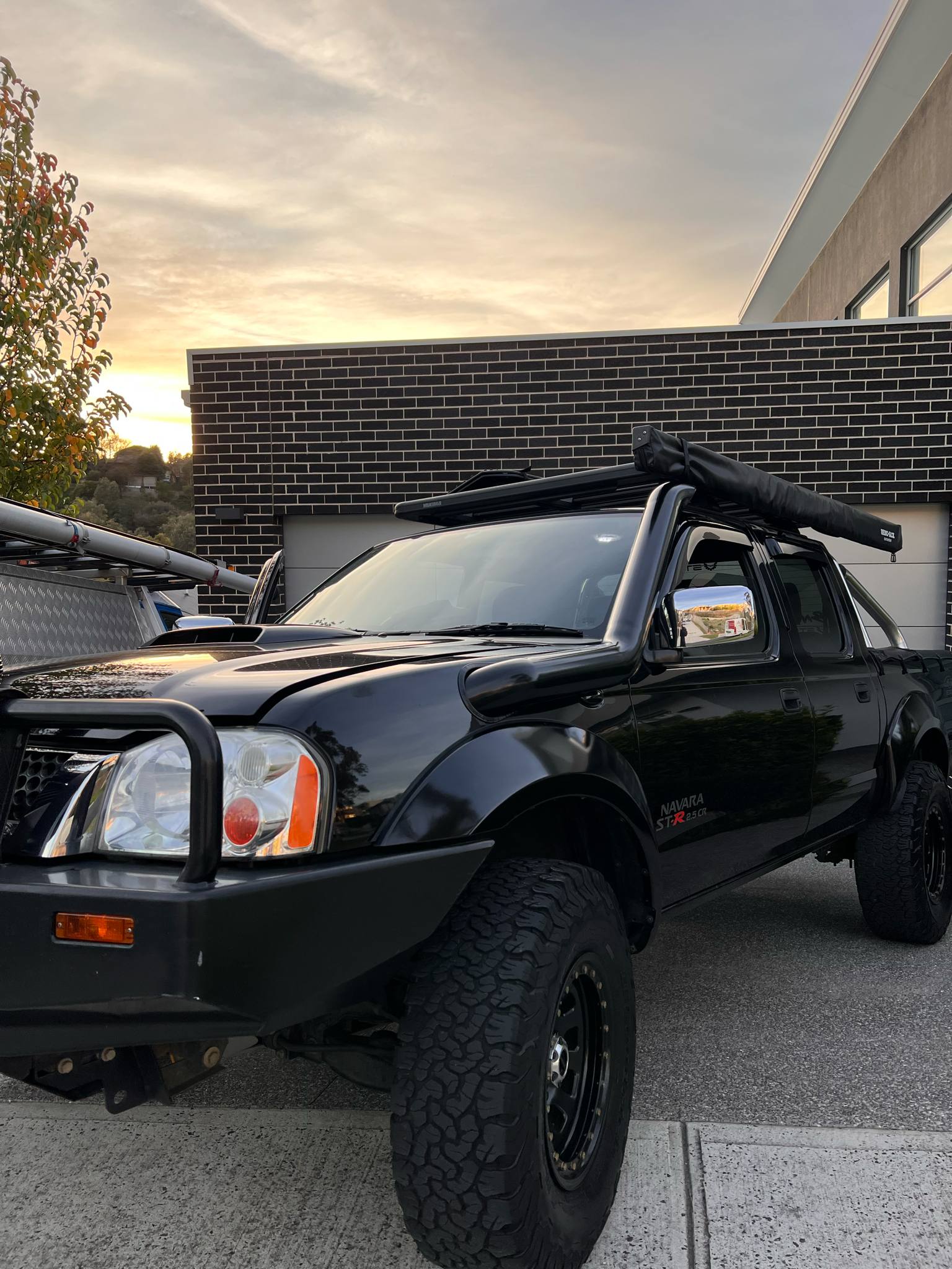 Nissan Navara D22 4" Stainless Snorkel – Gustoms 4x4 Fabrication