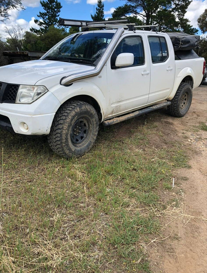 Nissan Navara D40- 4" Stainless Snorkel – Gustoms 4x4 Fabrication